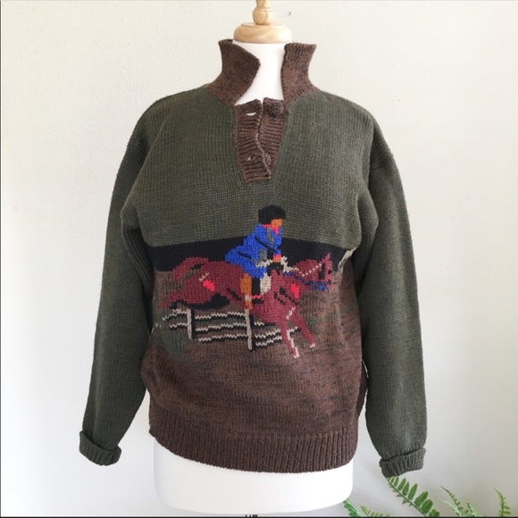 Tops | Gorgeous Equestrian Fall Sweater | Poshmark